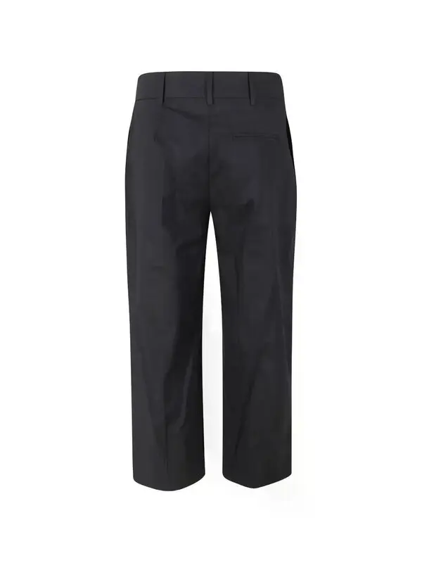 MEIMEIJ Pressed-crease Cropped Trousers