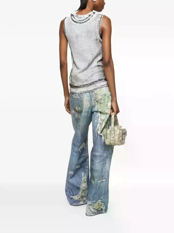 Acne Studios Logo-print Sleeveless Top