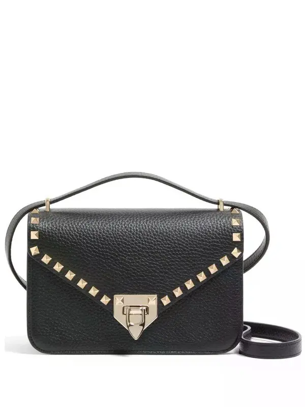 Valentino Garavani Rockstud Small Shoulder Bag - Black