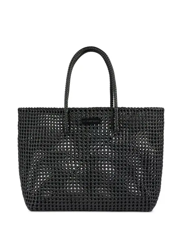 Sandro Woven Tote Bag - Black