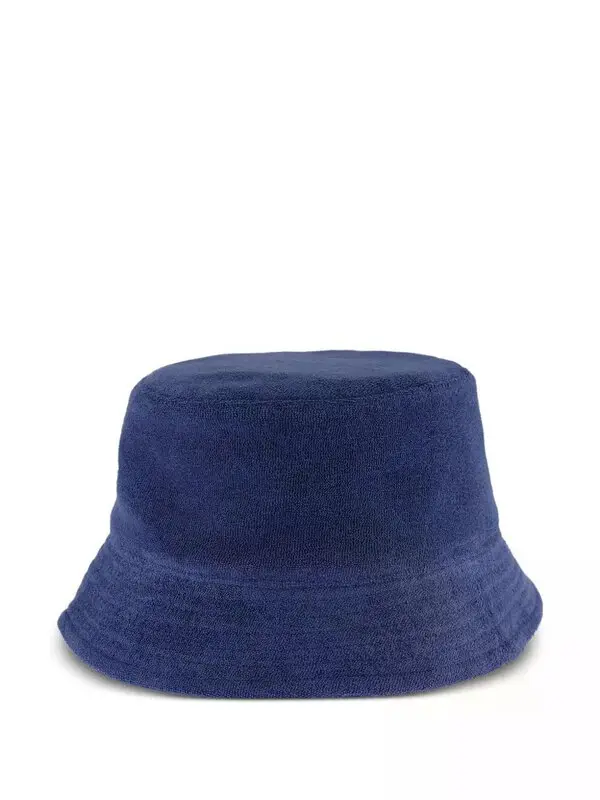 Fedeli Cotton Bucket Hat - Blue
