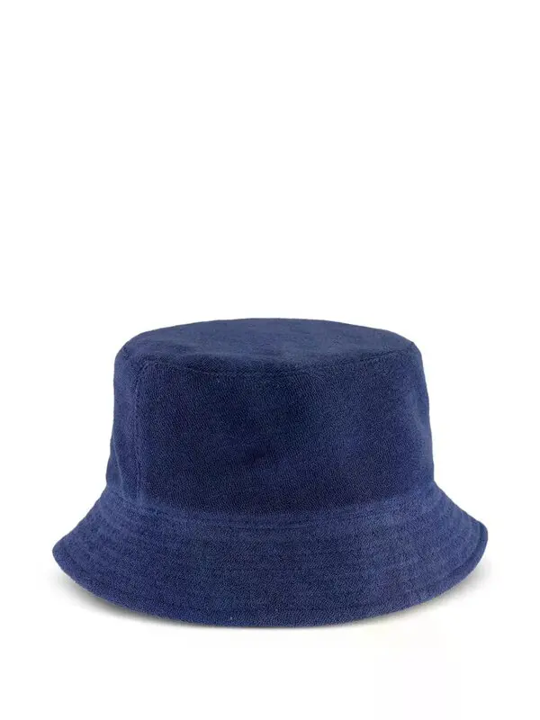 Fedeli Cotton Bucket Hat - Blue