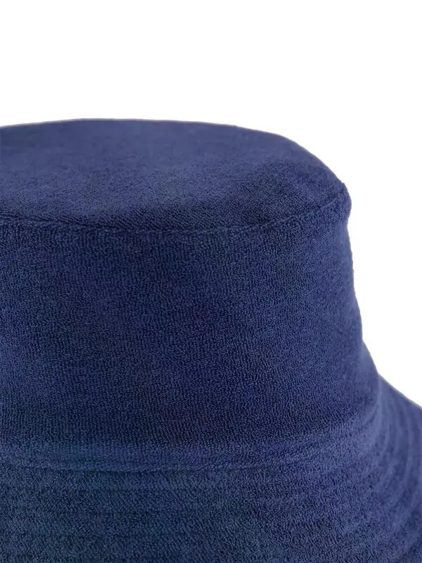 Fedeli Cotton Bucket Hat - Blue