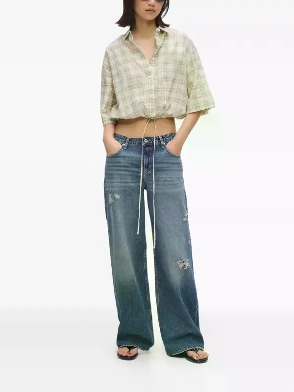 Karl Lagerfeld Distressed-effect Jeans