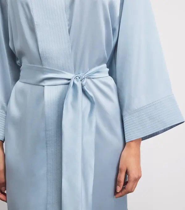 Loretta Caponi Silk Nicla Robe