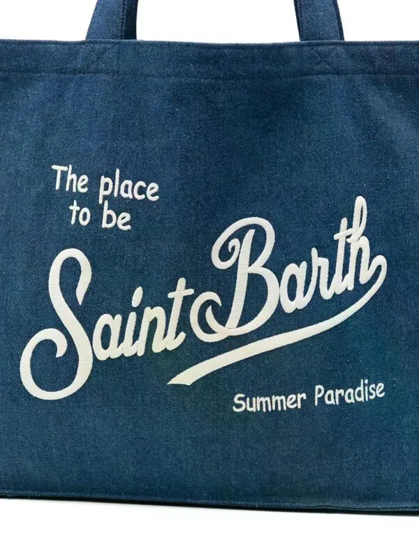 MC2 SAINT BARTH Logo-print Shoulder Bag
