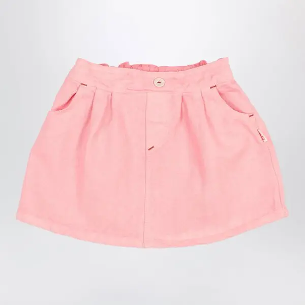 BÚHO Cotton-blend Skirt - Pink