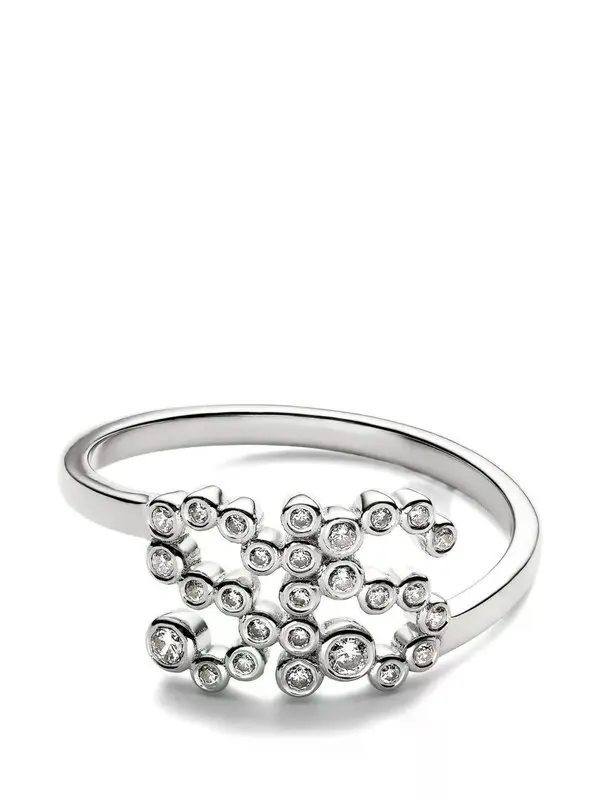 MARIA BLACK Sis Collet Ring - Silver