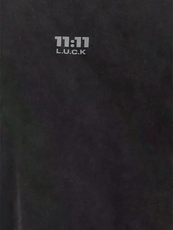 11 11 L.U.C.K. Logo-print Cotton T-shirt