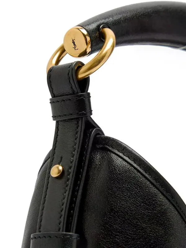 Saint Laurent Mombasa Crescent Shoulder Bag