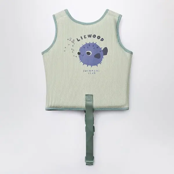 LIEWOOD Dove Seersucker Swim Vest