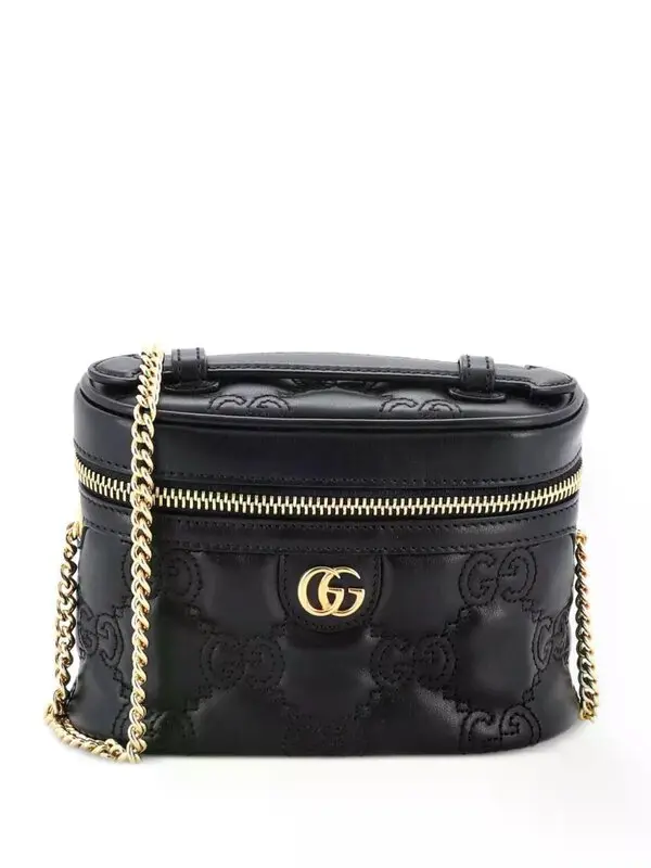 Gucci Gg Matelassé Leather Mini Shoulder Bag