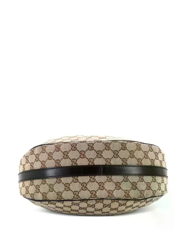 Gucci Twins Gg Canvas Medium Hobo Bag - Brown