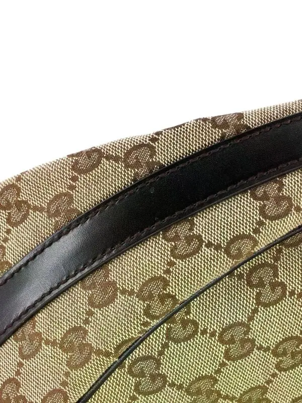Gucci Twins Gg Canvas Medium Hobo Bag - Brown