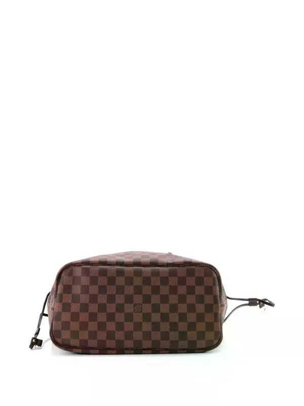 LOUIS VUITTON Neverfull Damier Mm Tote Bag - Brown