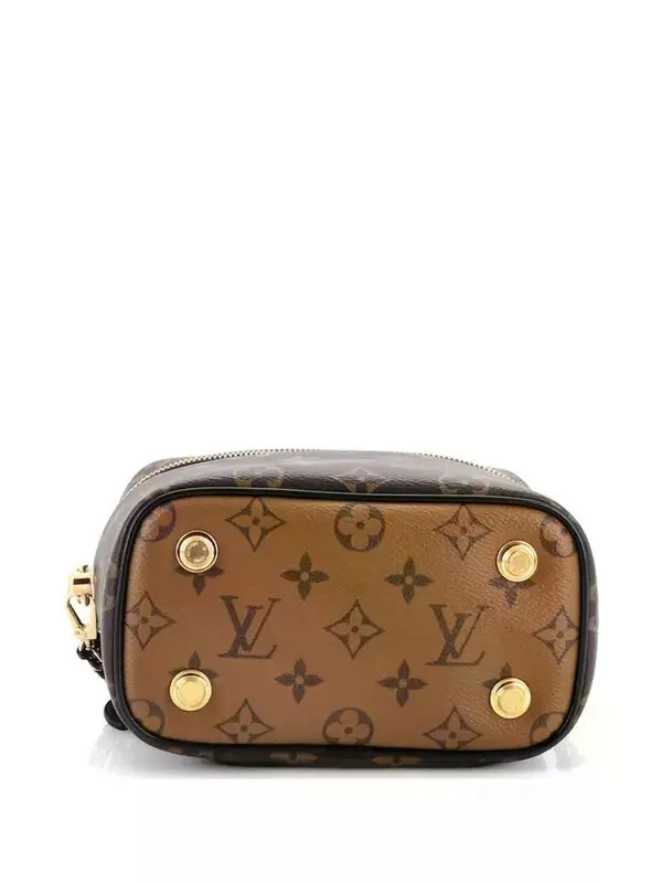 LOUIS VUITTON Vanity Handbag Reverse Monogram Canvas Pm