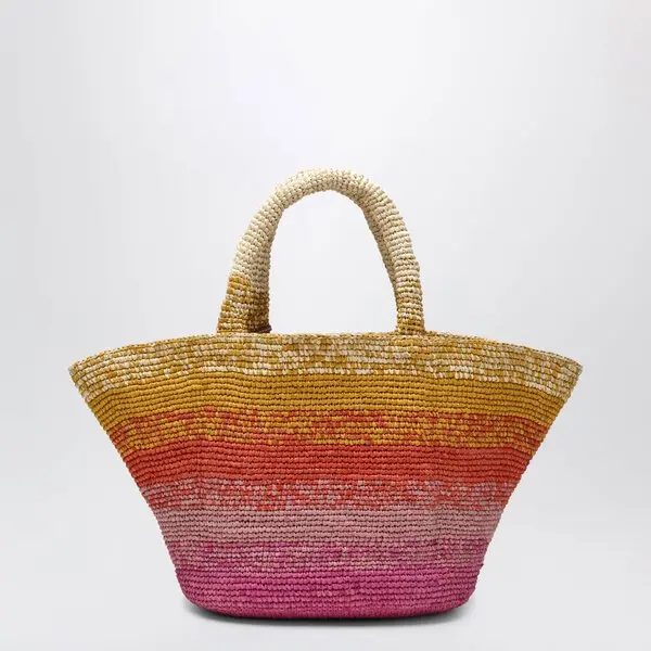 Manebí Raffia Panier Bag - Multicolor