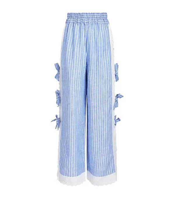 Loretta Caponi Linen Clarissa Trousers