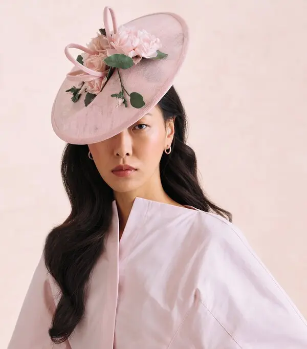 RACHEL TREVOR-MORGAN Flower Detail Percher Fascinator