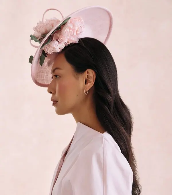 RACHEL TREVOR-MORGAN Flower Detail Percher Fascinator