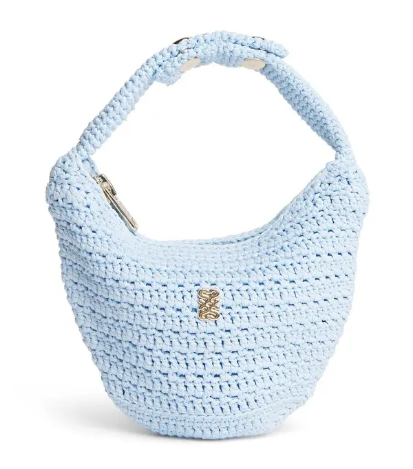 Sandro Crochet Mini Bag