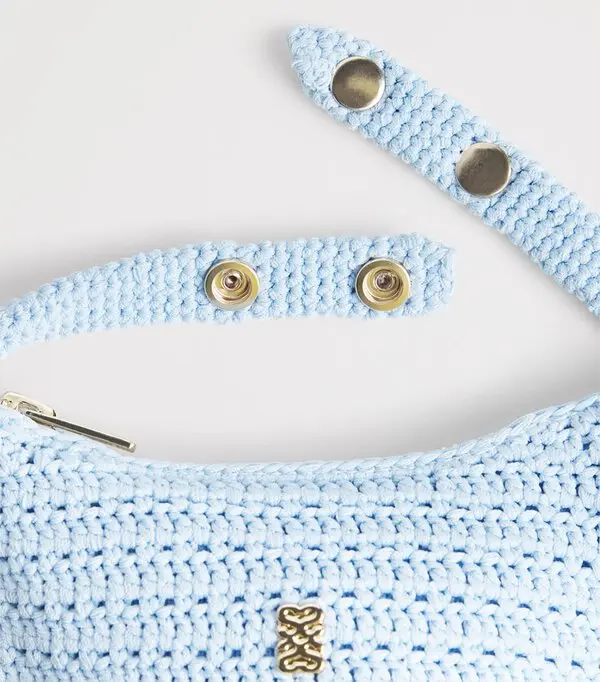 Sandro Crochet Mini Bag
