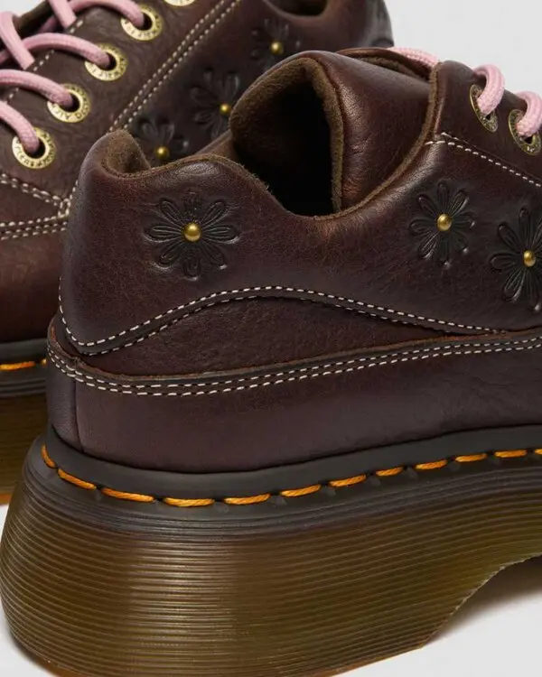 Dr. Martens Buzz 5-eye Leather Shoes - Brown