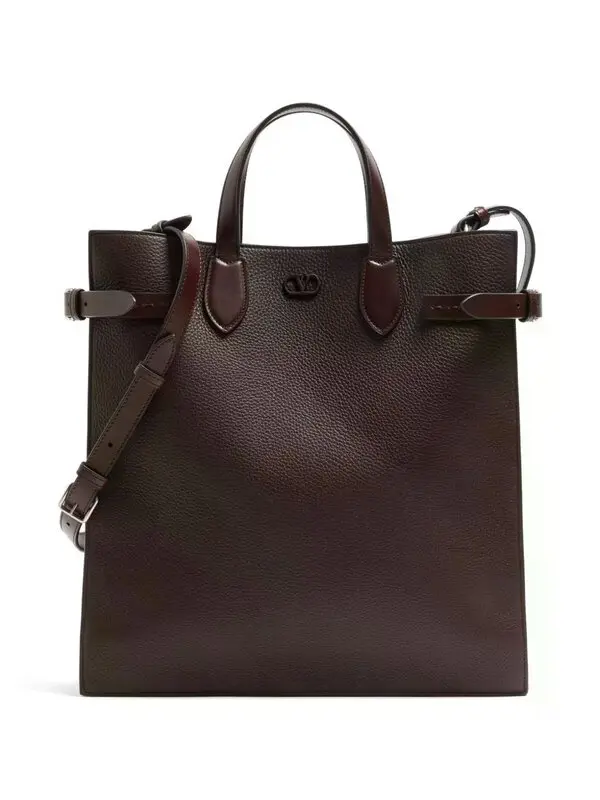 Valentino Garavani Antibes Medium Shopping Bag - Brown