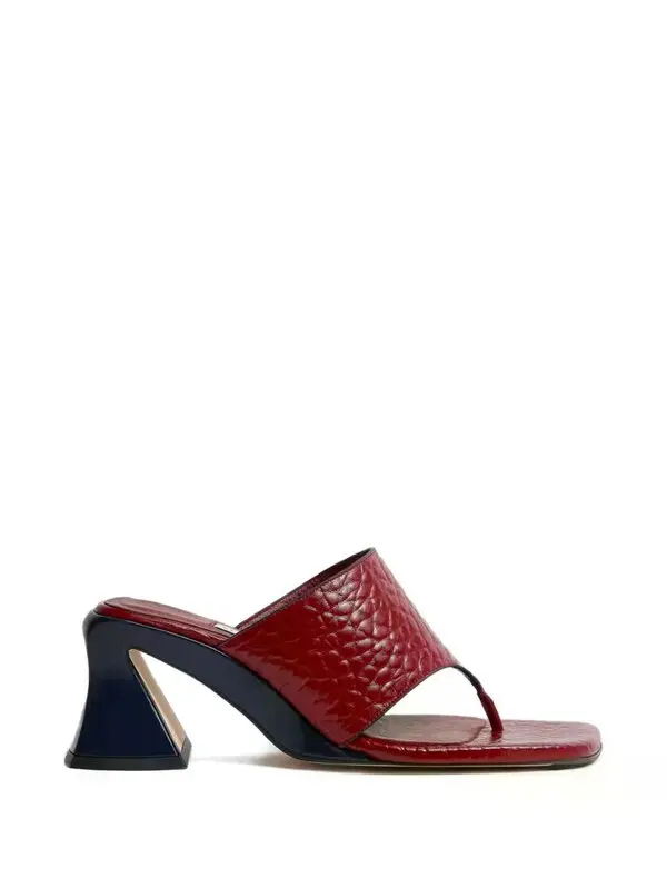 MIISTA Ernie Leather Heeled Sandals