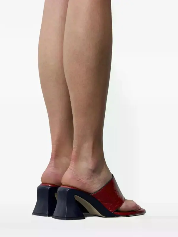 MIISTA Ernie Leather Heeled Sandals
