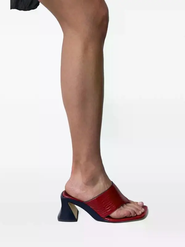 MIISTA Ernie Leather Heeled Sandals