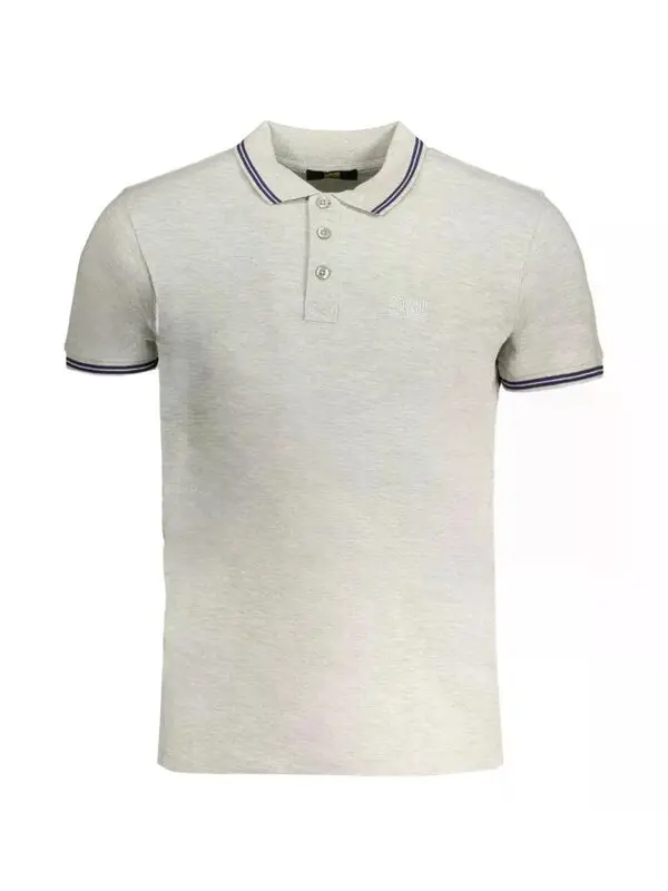 Roberto Cavalli Tipped Melange Polo Shirt