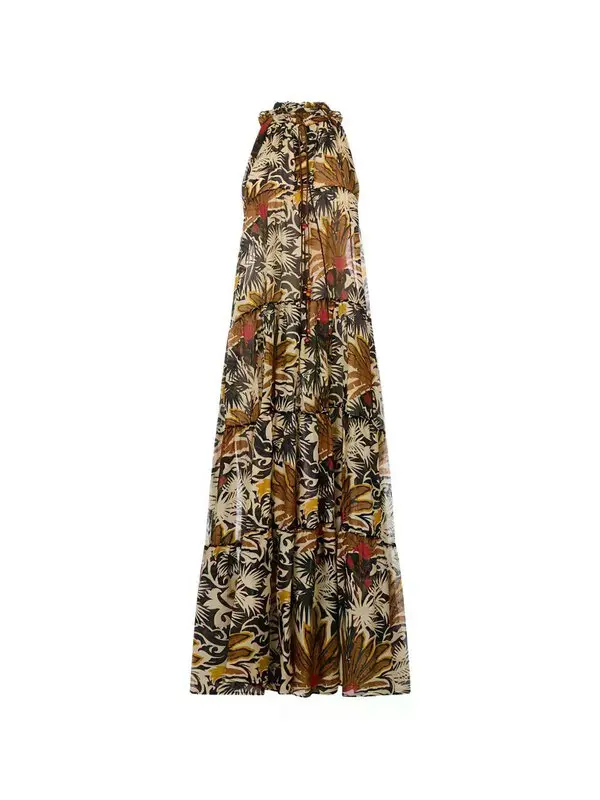 Anjuna Carol Crochet-trim Beach Dress - Multicolour