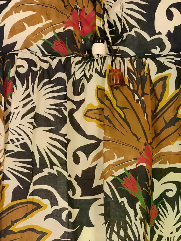 Anjuna Embroidered Clara Kaftan Dress
