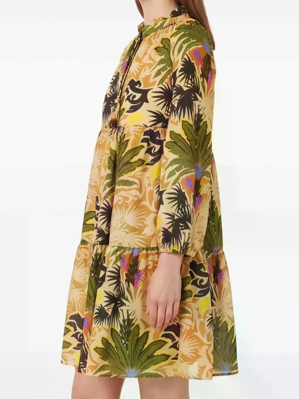 Anjuna Clara Embroidered Silk Kaftan Beach Dress