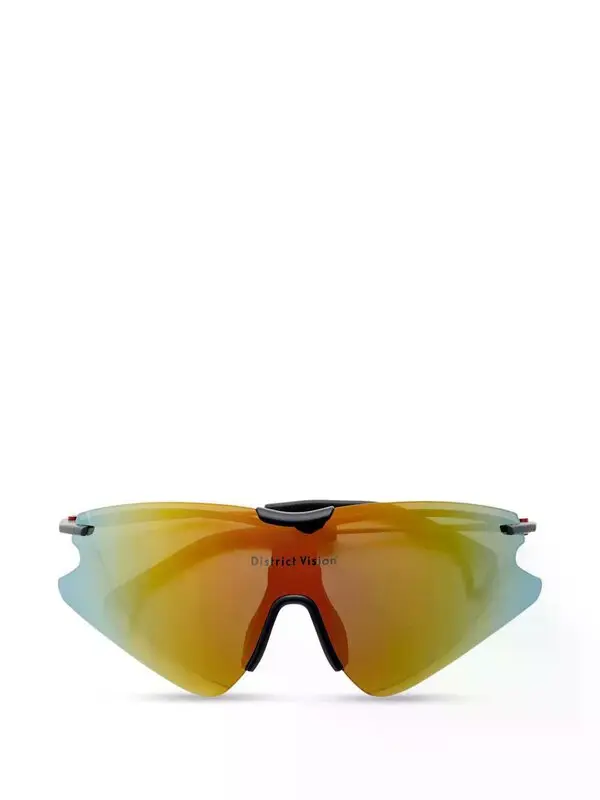 DISTRICT VISION Kohei Aero Blade Ti Sunglasses - Silver