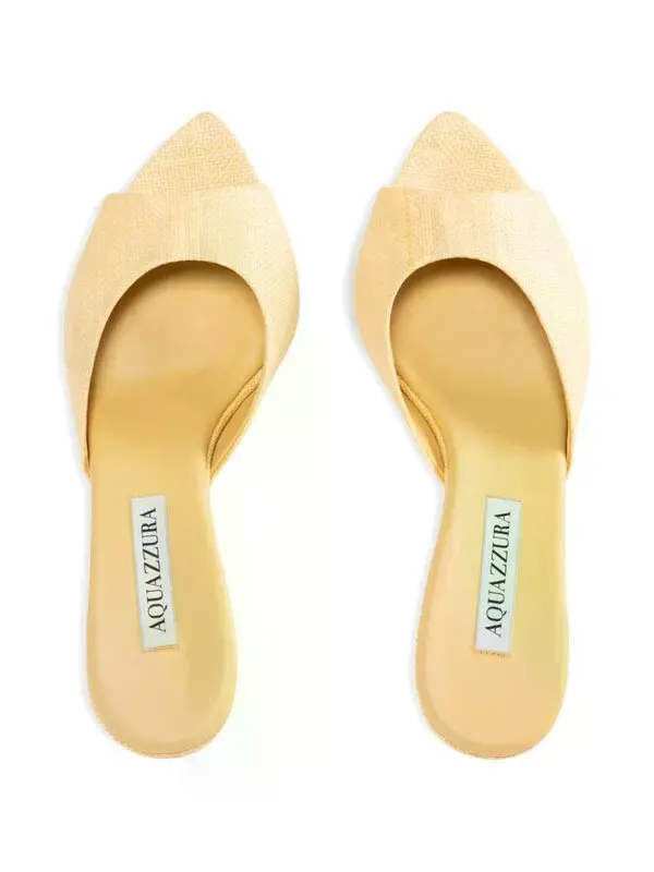 AQUAZZURA Bisous Sandals - Neutrals