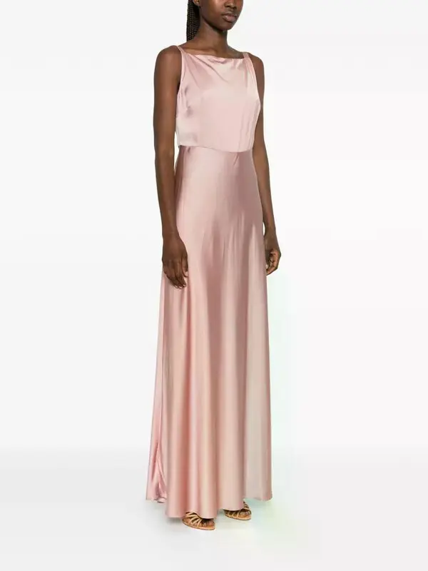 Liu Jo Square-neck Sleeveless Maxi Dress