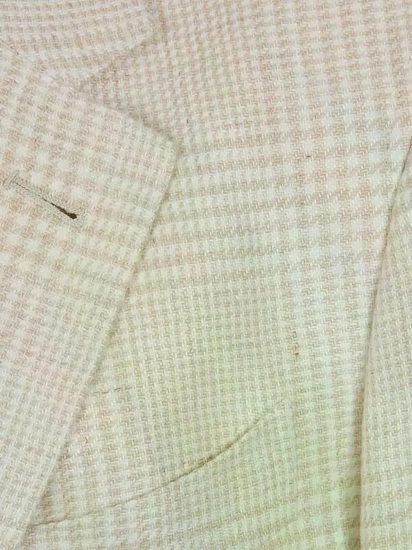 Zegna Houndstooth-pattern Blazer - Neutrals