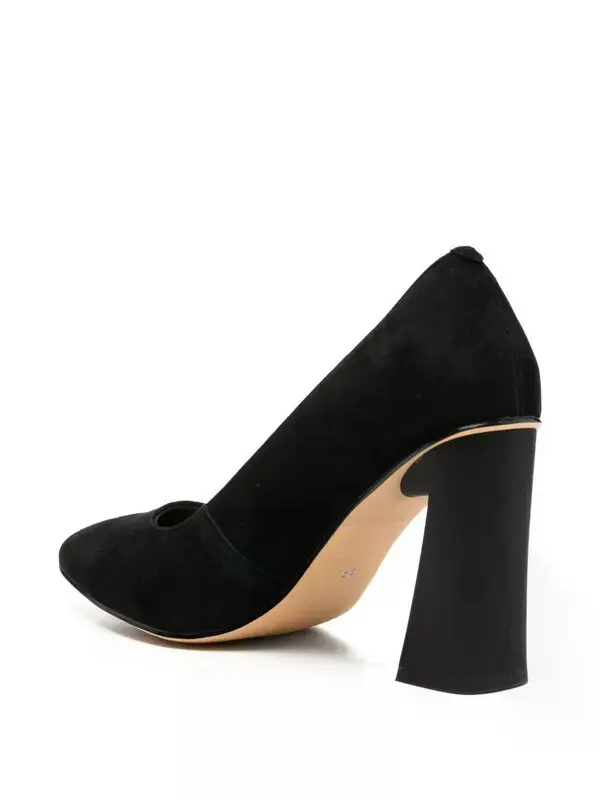 SERGIO MORETTI FIRENZE Pointed-toe Block-heel Pumps