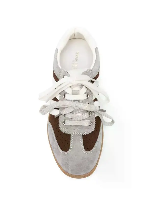 SERGIO MORETTI FIRENZE Perforated Panelled Sneakers