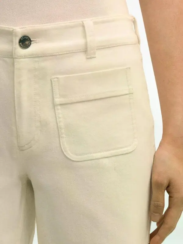 Brooks Brothers Patch-pocket Flare Leg Jeans