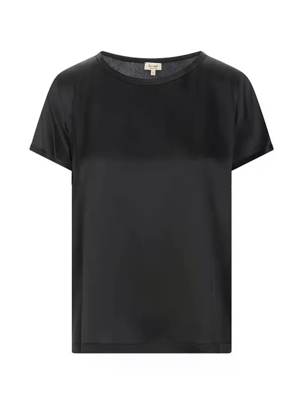 HER SHIRT Satin-finish Short-sleeve T-shirt