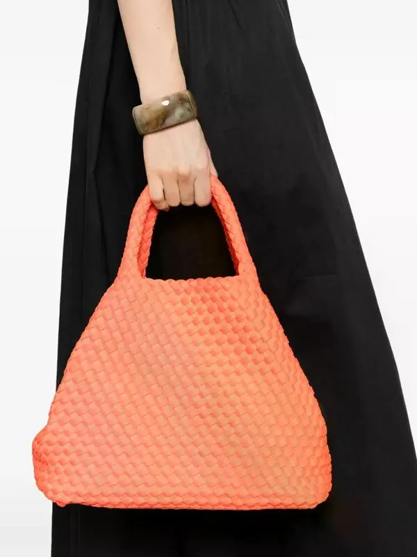 MARREA Medium Woven-design Tote Bag