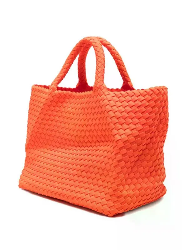 MARREA Medium Woven-design Tote Bag