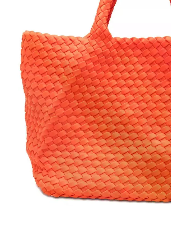 MARREA Medium Woven-design Tote Bag