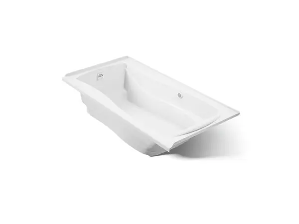 KOHLER Mariposa 72" X 36" Alcove Heated Bubblemassage Air Bath With Bask Heated Surface, Left Drain - One-color