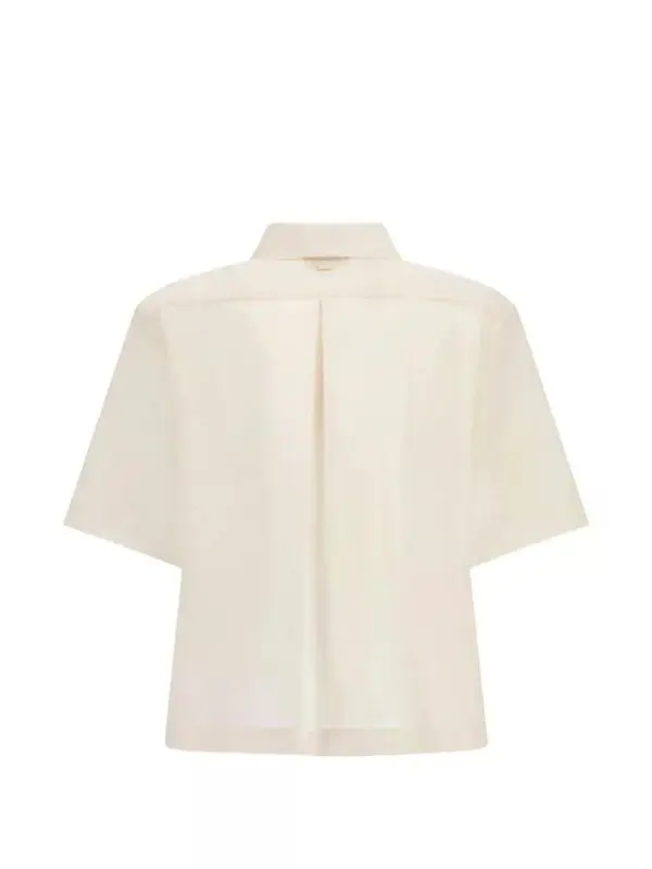 Herno Short-sleeved Wool Shirt