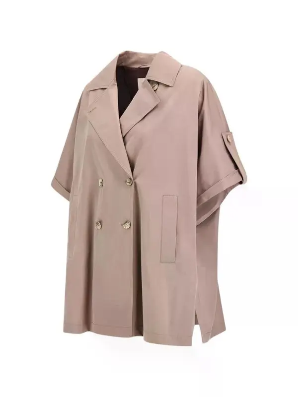 Herno Double-breasted Poncho