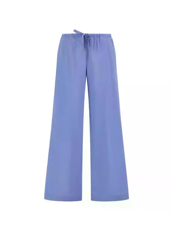 Herno Drawstring-waist Poplin Trousers